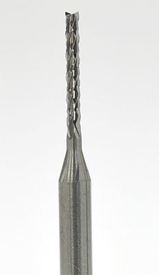 ファンテック カーボン・FRP用ビット1.0 (タングステンカーバイトバー超硬) 1.0mm CF-1 加工用ビット1本入:刃径1.0mm 下穴用ビット1本入:刃径1.2mm 軸径:2 34mm 加工可能な材質:プラスチック、アクリル、レジ...