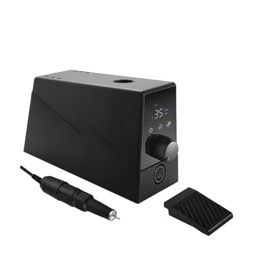 アルゴファイル(Argofile) マイクロモーターシステム STAR P70（スターP70） ブラック STP70STB 軽量 短尺ハンドピースとデジタル回転数表示 回転数：0 〜 35,000回転/分 （無段変速） コレット径：2.35...