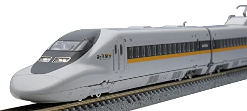 TOMIX Nゲージ JR 700 7000系 山陽新幹線 ひかりレールスター セット 98769 鉄道模型 電車 水色 山陽新幹線を走るレールスター方向幕部形状を変更し再登場 JRマーク 号車番号 (車体 屋根上) 「RailStar」ロ...