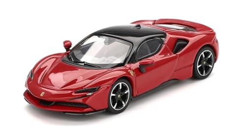 サンリッチ (Sunrich) BBR 1/64 フェラーリ SF90 ロッソコルサ 完成品 BBRFER64030 BBR 1/64スケールミニカー。 ダイキャストモデル。 「フェラーリ SF90」が登場。 実車は2019年に発表されたハ...