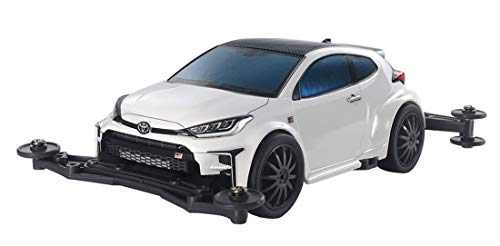 タミヤ レーサーミニ四駆シリーズ No.97 トヨタ GR ヤリス VZシャーシ 18097 組み立てが必要なキット。 別途、工具等が必要。 完成時サイズ:全長158mm トヨタの新スポーツ4WD、「GR ヤリス」をミニ四駆で再現 迫力あふ...