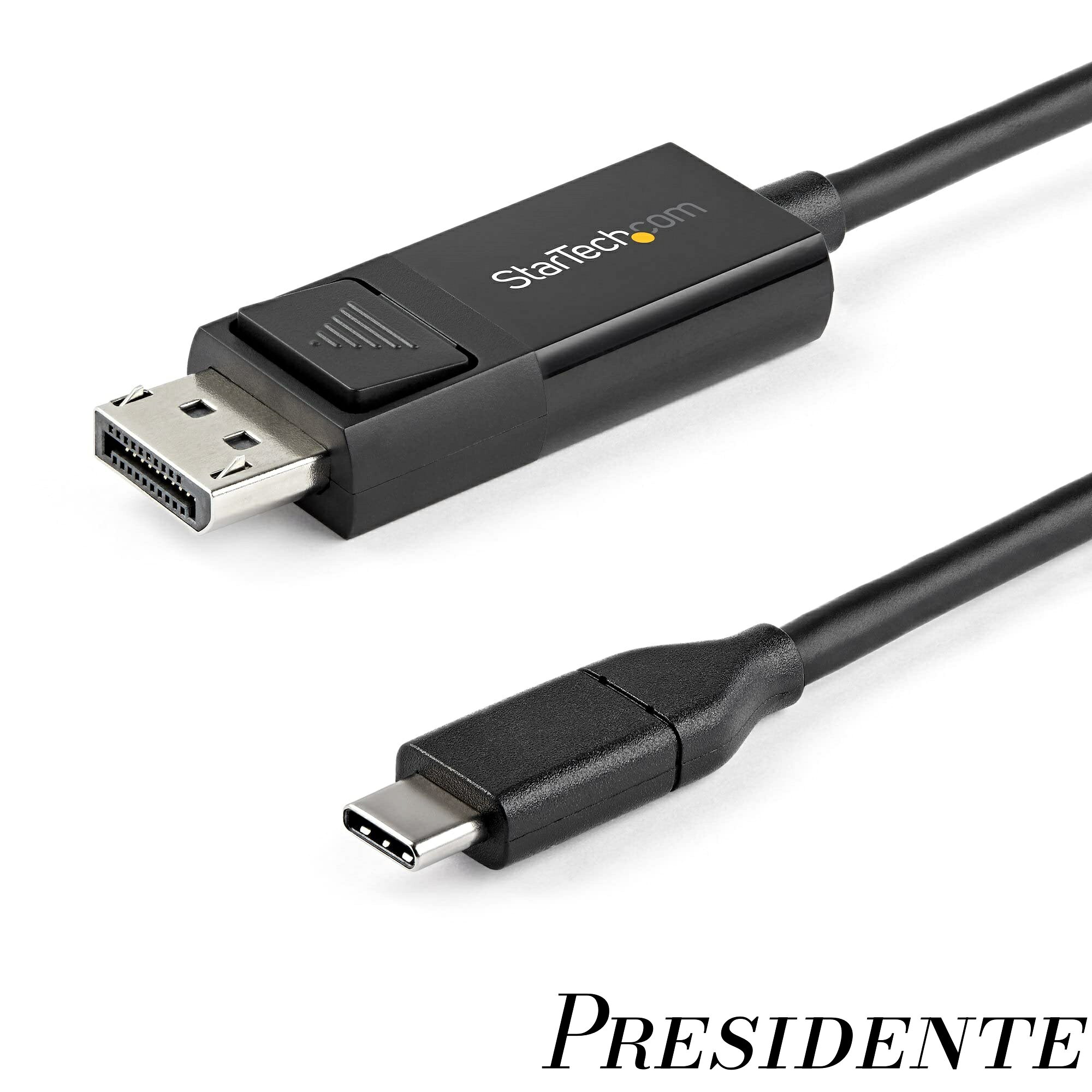 ハイパフォーマンス:USB-C - DisplayPort 1.2(21.6Gbps)双方向ケーブル(2m)。4K60Hz、HBR2、HDR、HDCP 2.2/1.4をサポート。1080p、Thunderbolt 3互換リバーシブルケーブル...
