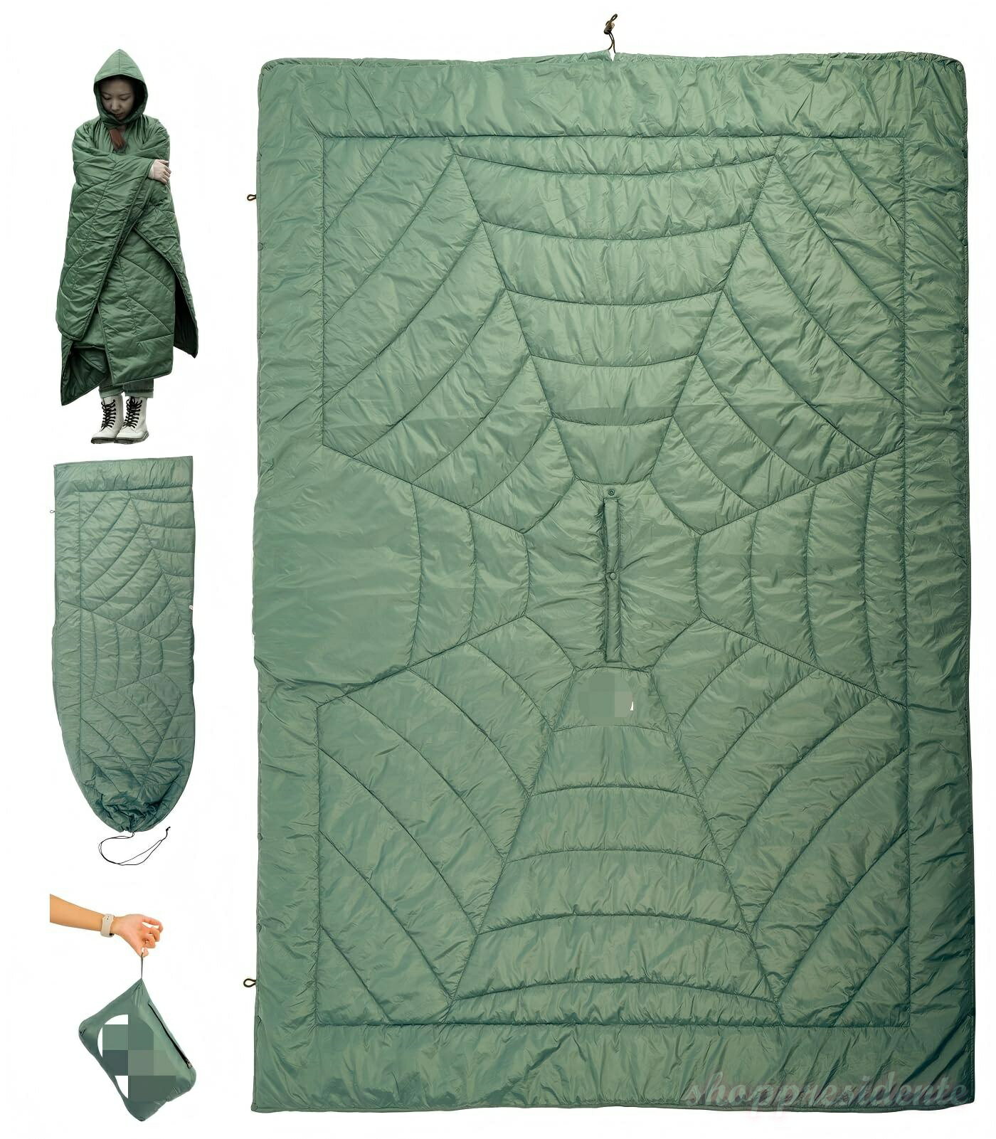 商品情報商品の説明 主な仕様 【ブランケットの特徴】★フード付きブランケット、ブランケットの真ん中に穴が開いているので、マントのように頭からかぶることができます、外着用で頭から全身温めます、またフードの取り外しもできます。【ブランケットの仕...