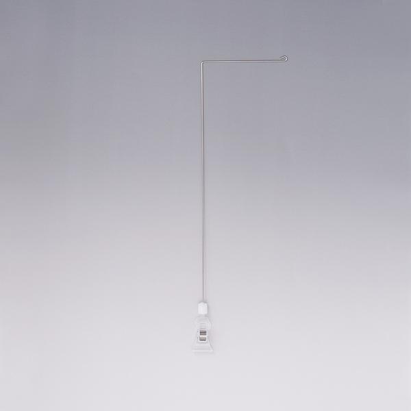 ■種別／MJ-小型■ピアノ線／W90×250mm■線径／φ1.2mm■総高（クリップ部含む）／303mm■クリップ開口／10mmまで■素材／PS、ステンレスメーカー・委託先在庫のため在庫確認が必要な商品です。予期せぬ欠品・廃番の可能性がござ...