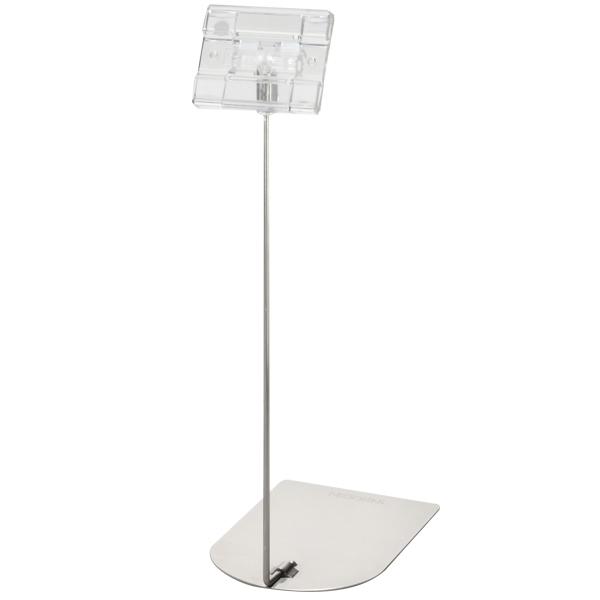 ポップを付けたまま見やすい角度に調整可能なので簡単に左右に掲示しているポップと角度をそろえる事ができ、美しい売場が保てます。ホルダー部の上下に差し込みが付いていますので、1本で2種類の高さ表示が可能。商品量や表示場所に合わせてポップの差し替...