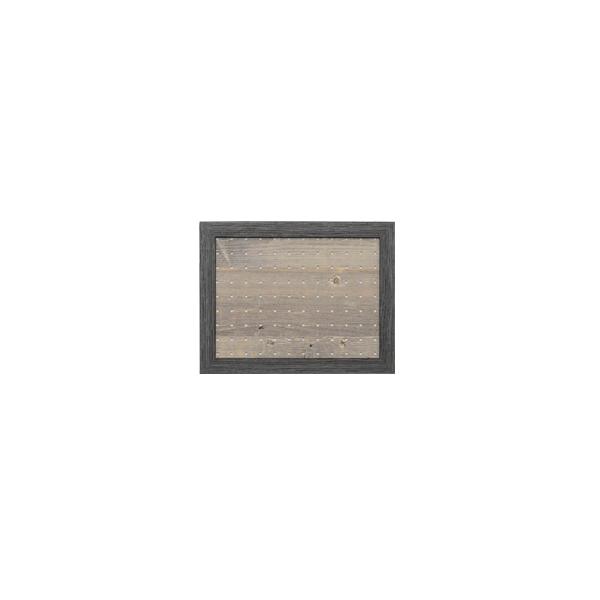 雰囲気のあるヴィンテージ調の有孔ボード■種別／32タイプ■カラー／ヴィンテージグレー■外寸／約341×265×12.5mm■面板サイズ／約285×209×5.5mm■穴ピッチ／25mm■穴径／5mm■素材／MDFシート貼り■その他仕様／○自...