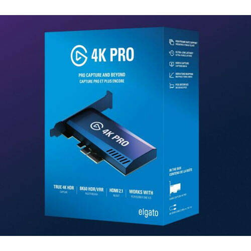 Elgato エルガト 8Kパススルー可能なPCI内蔵型キャプチャーカード8Kパススルー可能なPCI内蔵型キャプチャーカード★ 8K60fpsパススルーまで対応。8Kに対応した内蔵型キャプチャーボードのハイエンドモデル■ 入力：HDMI（非...