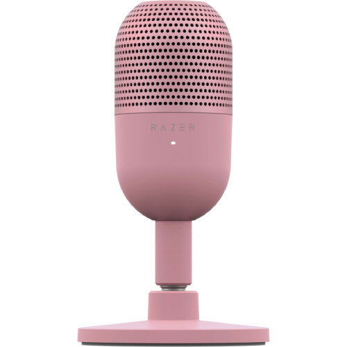 Razer レイザー LEDインジケータ付きタップミュートセンサー装備 コンパクトサイズUSBマイクLEDインジケータ付きタップミュートセンサー装備 コンパクトサイズUSBマイク★ 14mmコンデンサーマイクカスタムされたコンデンサーカプセ...