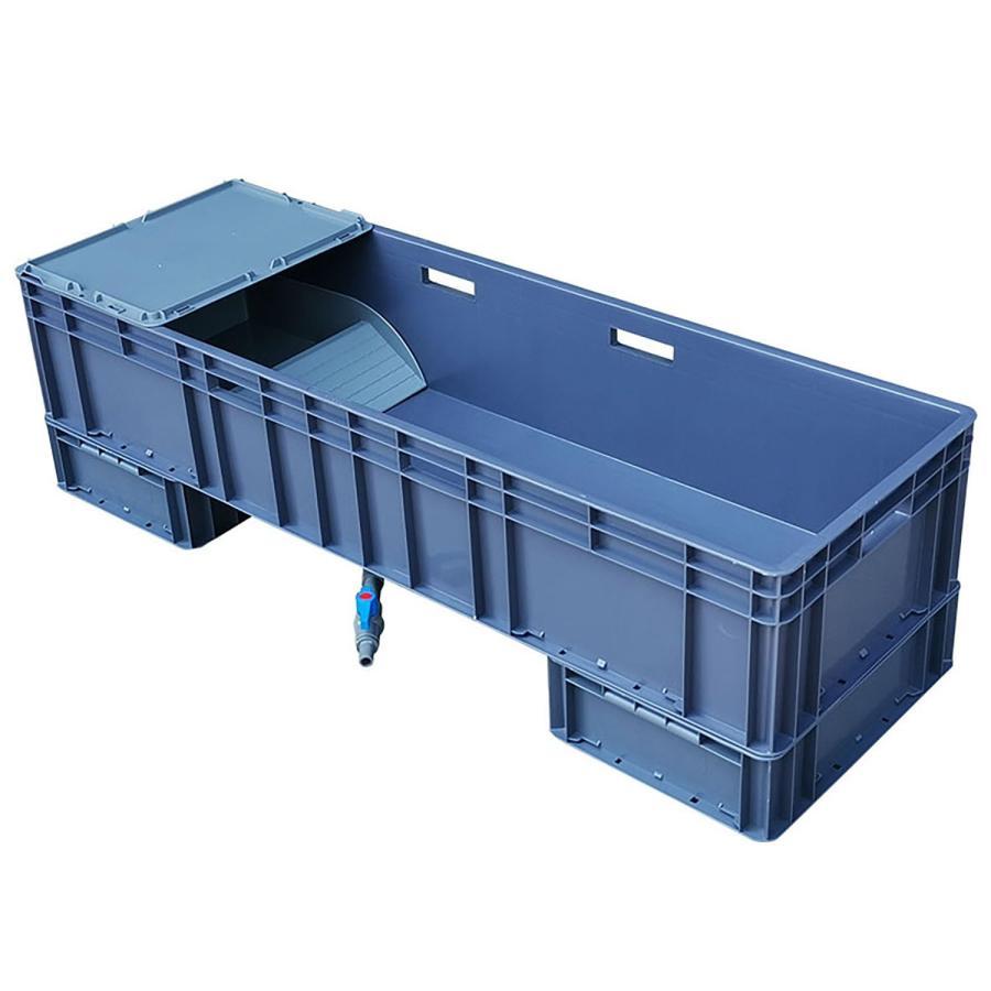 亀飼育用水槽 カメ用水槽 大型カメ飼育ケース 亀水槽 大きい 60x40x23 CM 亀観察飼育用プラスチック水槽日向ぼっこ台 観察 排水孔 階段 カメ 飼育ケース 爬虫類亀飼育用水槽 カメ用水槽 大型カメ飼育ケース 亀水槽 大きい 60x...