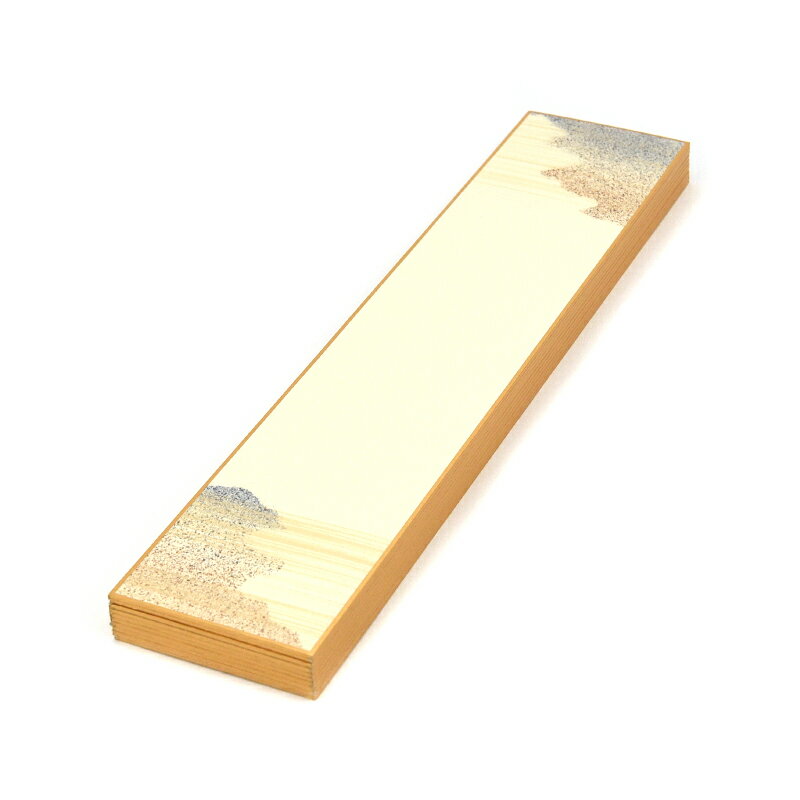 【商品ローマ字】tanzakuhirohaba torinoko - たんざくひろはば とりのこ【商品サイズ】7.6×36.4cm【枚数】10枚＃色紙・短冊/＃短冊/＃色付き/＃絵柄入り/＃切り継ぎ/＃全同色/＃10枚/＃鳥の子/＃広幅短冊...