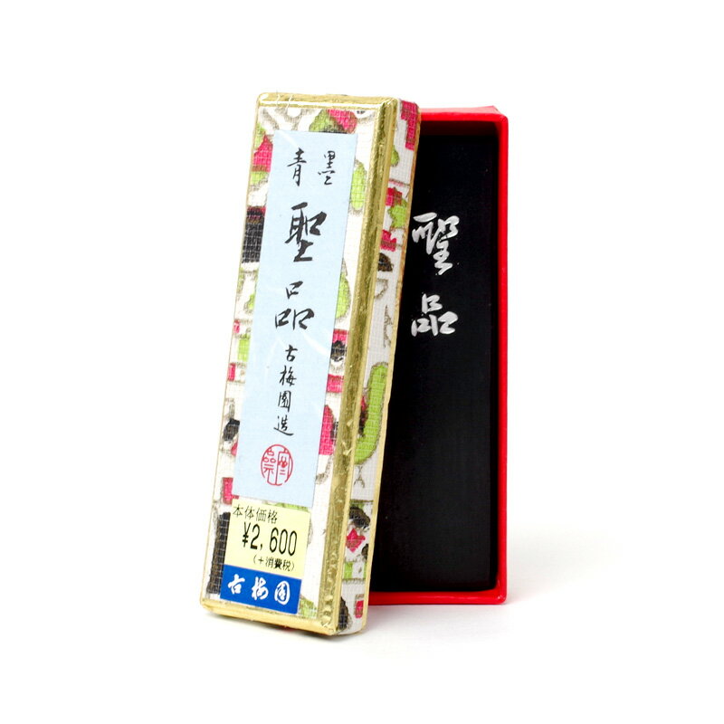 【商品ローマ字】seihin【メーカー】古梅園【用途】書画（作品）【商品サイズ】2.2×0.8×8.3cm【重さ】約15g＃墨/＃青墨・松煙墨/＃1.0-2.0丁型未満/＃古梅園/＃水墨画用/＃俳画用/＃書画作品用/＃青墨/＃油煙墨/＃藍入...