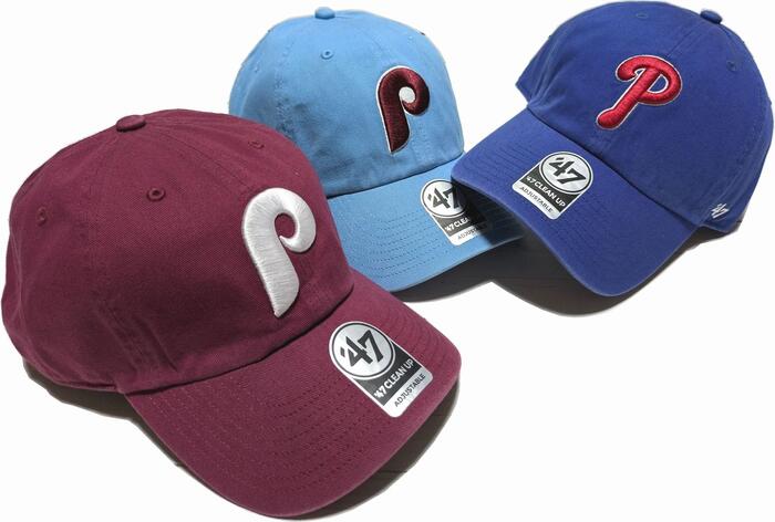 製品仕様 商品名 フォーティーセブンブランド クリーンナップ ベースボールキャップ 帽子 フィラデルフィア フィリーズ 47BRAND CLEAN UP Phillies baseball cap 023 サイズ／寸法 【フリーサイズ】（5...
