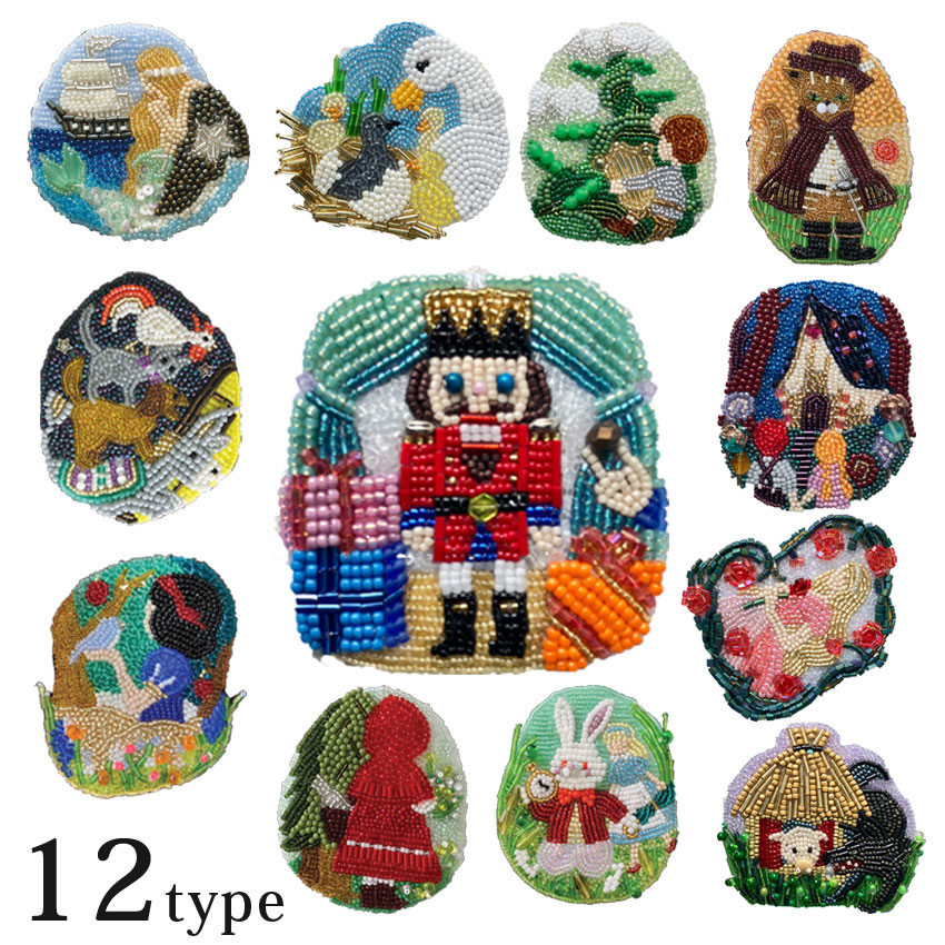 ■サイズ（約）…15.4×11.8×2.0cm（パッケージ） 　白雪姫：7×5.5cm 　長靴をはいた猫：7.2×5.2cm 　不思議の国のアリス：7×5.8cm 　人魚姫：6.3×6.5cm 　赤ずきん：6.8×5.6cm 　ブレーメンの...