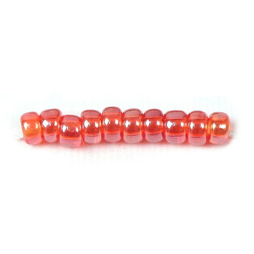 グラスビーズ、丸特小です。【 サイズ（約） 】 外径1.5mm【 入り数(約) 】 7g(約1750粒)【 加工・色名 】 スキラスター／109赤【 素材 】 ガラス【 発売元 】 TOHO・外径が最も小さいビーズなので、より繊細な作品作り...