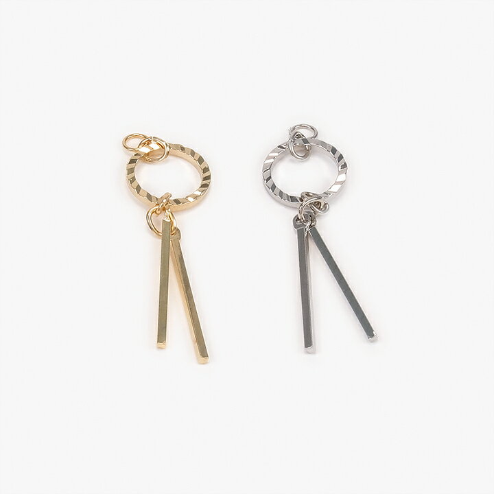 【 サイズ(約) 】 全長 … 39mm(カン径:2mm) ラウンドパーツ … 直径10mm スティックパーツ … 20mm 【 入り数 】 1個 【 素材 】 真鍮 【 生産国 】 韓国 【 ブランド 】 トーカイグループオリジナル 自分...