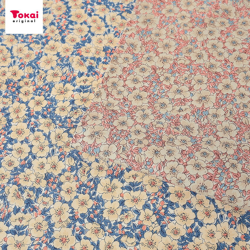 ■布幅（約）…105cm ■素材…綿100％ ■数量設定…50cm単位の切売り　（ご購入例： 数量 2 = 1m） ■ブランド…トーカイグループオリジナル ●生地の厚さ … やや薄地 ●透け感 … ほぼなし ●生地の特徴 … 薄手で、ギャザ...