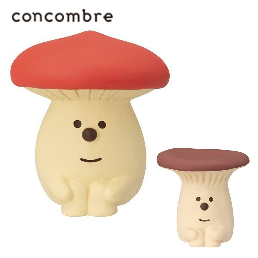 商品名 コンコンブル きのこの森 ひとやすみ きのこ サイズ タマゴタケ：約φ3×H3.3cm エリンギ：約3.3×3×H3.2cm 原産国 ベトナム 材質 ポリレジン 重量 タマゴタケ：16g エリンギ：15g 詳細 多少の色ムラ、塗装は...