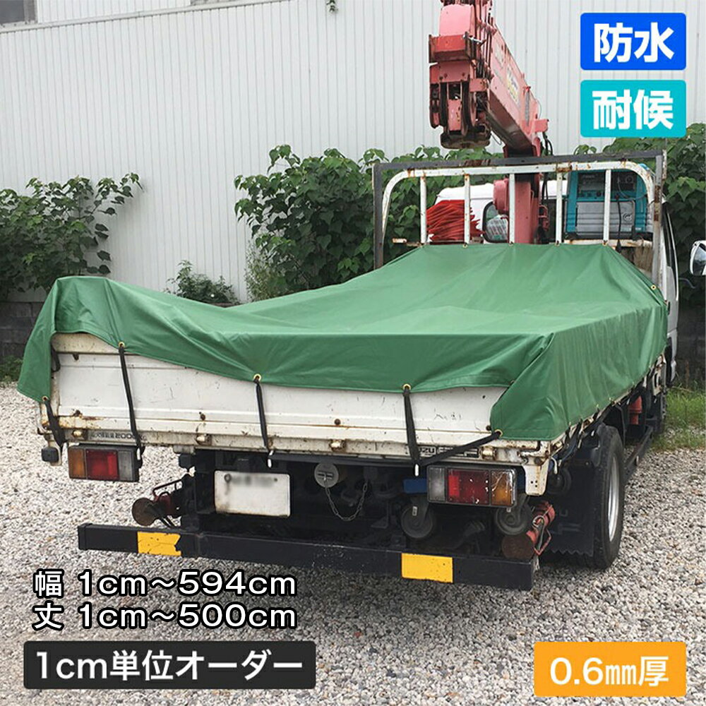 製品仕様 商品名 トラックシート サイズ／寸法 【オーダー可能サイズ】 幅：1cm〜594cmまで 高さ：1cm〜500cmまで サイズオーダーで1cm単位での寸法で製作できます。 （ビニールなので伸び縮みします。寸法公差1m当り±1cm）...