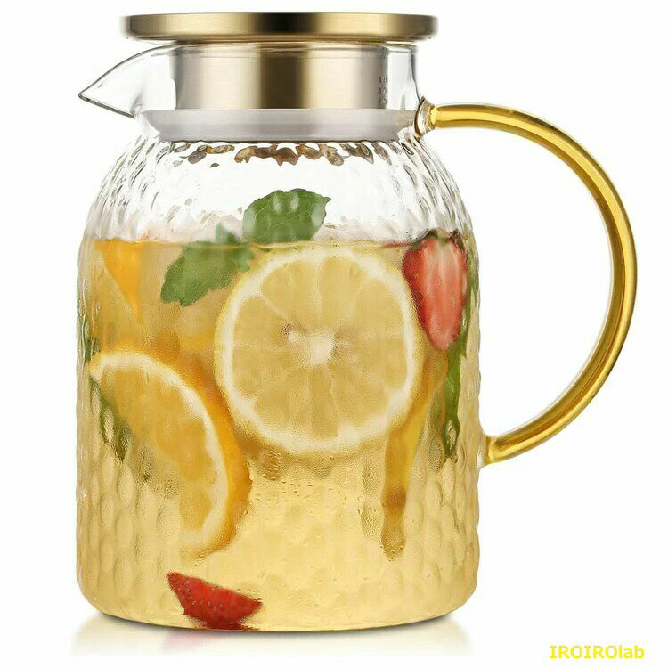 【カラー】透明1L【シルバーステンレス蓋】、1L【ゴールドステンレス蓋】、1L【木ステンレス蓋】、1.6L【シルバーステンレス蓋】、1.6L【ゴールドステンレス蓋】、1.6L【木ステンレス蓋】、1.9L【シルバーステンレス蓋】、1.9L【ゴ...