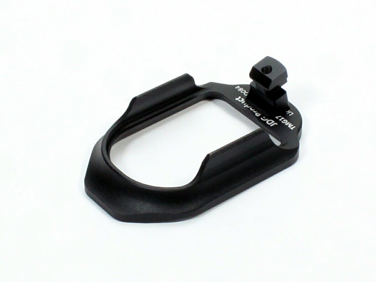 JANYS DIVISION GROUPの東京マルイ GLOCK17 Gen5専用ドレスアップパーツです。 FloydsCustomShopの公式ライセンスマグウェルです。 ※注意※ TTIスタイルマガジンベースのようにマガジン後端からフレ...