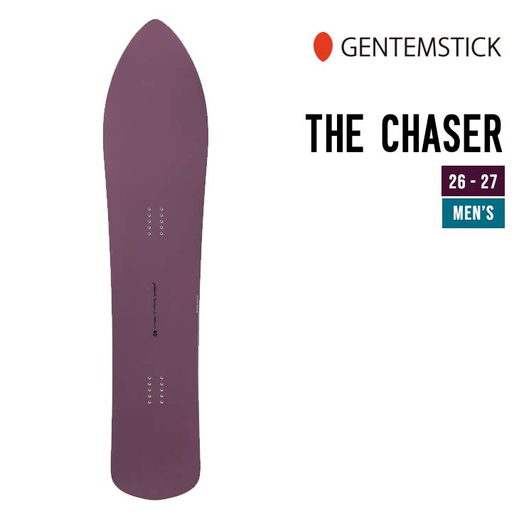 GENTEMGENTEMSTICK ゲンテンスティック 26-27 THE CHASER ザ チェイサー 2026-2027 スノーボード メンズ194839【商品名】GENTEMSTICK ゲンテンスティック 26-27 THE CHAS...