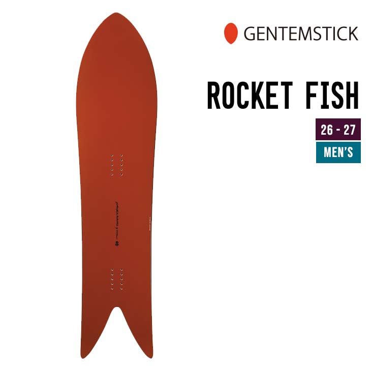 GENTEMGENTEMSTICK ゲンテンスティック 26-27 ROCKET FISH ロケットフィッシュ 2026-2027 スノーボード メンズ194842【商品名】GENTEMSTICK ゲンテンスティック 26-27 ROCKE...