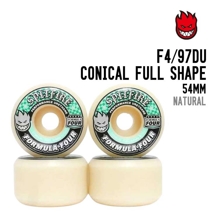 商品名英語: F4/97DU CONICAL FULL SHAPEMakeShop用調整[商品名]: SPITFIRE スピットファイアー F4/97DU CONICAL FULL SHAPE ウィール スケボー商品コード: 0888560...