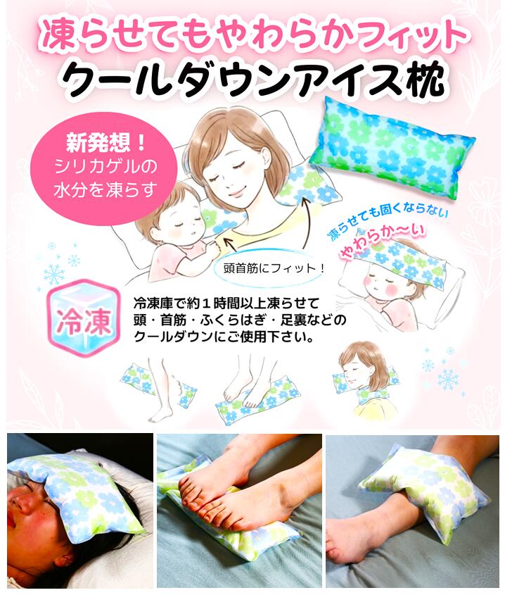 （熱中症対策・筋肉の炎症に）業界初の微粒子シリカゲルが50～60％の水分を保水し冷凍する商品。冷凍庫にいれますと約40～60分で微粒子内の水が凍ります。そのため炎症・熱中症の早いクールダウン対策ができます。また本品は固くならないため微粒子の...