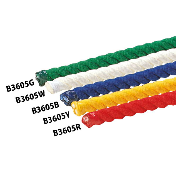 小・中学校用サイズ（径36mm）の綱引ロープです[商品詳細]●サイズ：径36mm●素材：ポリプロプレン●重量；640g●小・中学校用●カラー：黄[その他]各種伝票（見積書・納品書・請求書・領収書）は、オプションにてご指示下さい。[納期につい...