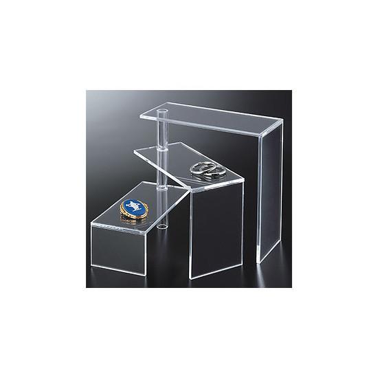 ※本商品は個人様への配送は別途送料が必要(割高)になる場合がございます。ご注文の際は法人名・屋号などのご記載をお願いいたします。 ※個人宅でも店名・教室名等の屋号のご記入があれば問題ございません。商品詳細を選択■仕様:角型角型扇型段違い陳列...