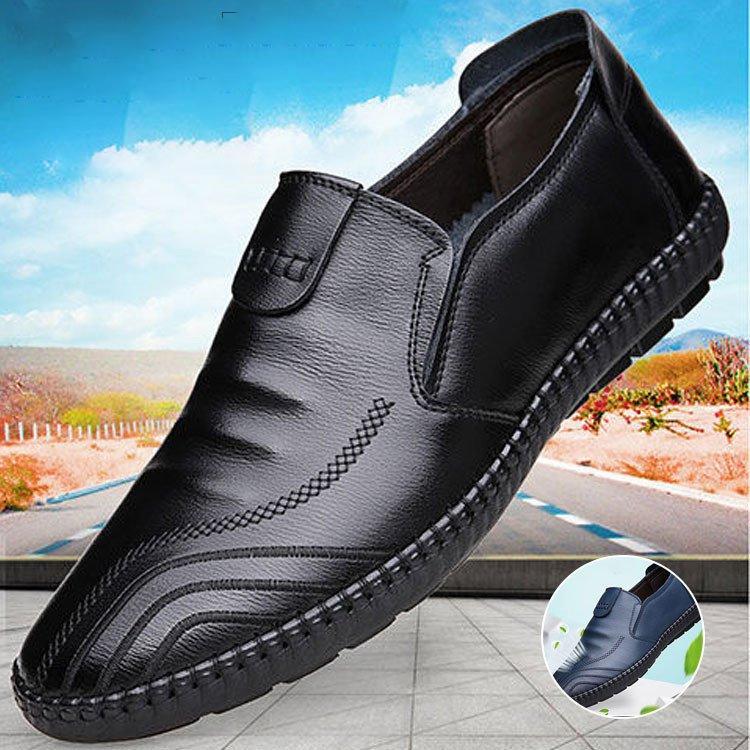 ■ 品名：メンズドライビングシューズ■ 素材：アッパー/PU ソール/ゴム 裏地/PU■ カラー：全2色■ サイズ：38-44sanwafashionの人気検索ワード：ビジネスシューズ レザーシューズ 本革 靴 メンズシューズ レースアップ...