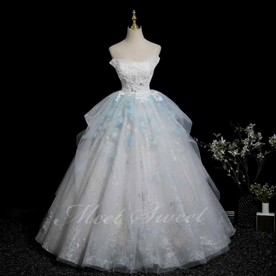 ◆キーワード：ウエディングドレス/ウェディングドレス カラードレス パーティードレス イブニングドレス カクテルドレス フォーマルドレス ステージ衣装 ブライダル 花嫁 二次会 披露宴 結婚式 演奏会 発表会 コンサート ステージ コンクー...