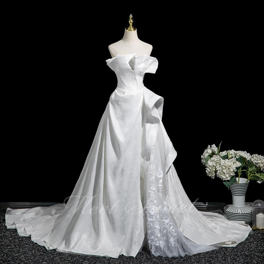 ◆キーワード：ウエディングドレス/ウェディングドレス カラードレス パーティードレス イブニングドレス カクテルドレス フォーマルドレス ステージ衣装 ブライダル 花嫁 二次会 披露宴 結婚式 演奏会 発表会 コンサート ステージ コンクー...