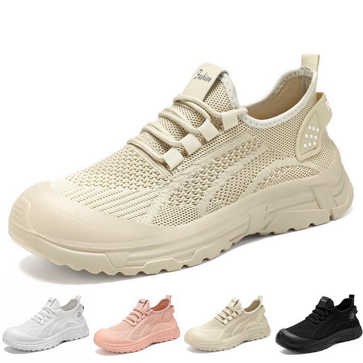 スニーカー ランニングシューズ ランニングスニーカー アッパーニット 軽い 通気 疲れない レディース 母の日[素材]アッパー：合成繊維、合成皮革アウトソール：合成底[原産国] 中国※靴箱について靴箱は、海外からの入荷及びお届け迄の配送の過...