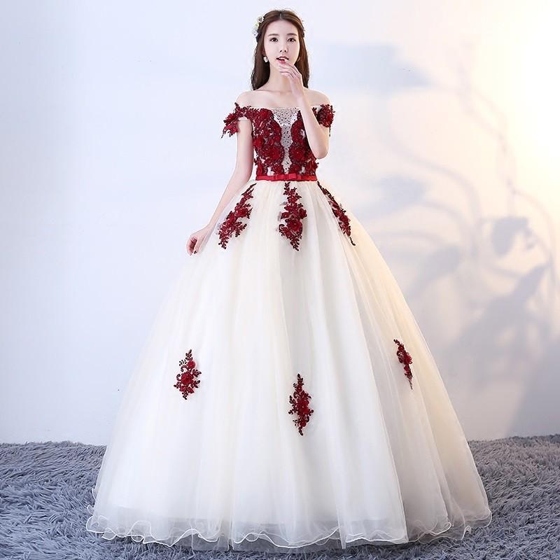 [ 商品名 ]カラードレス ウェディングドレス パーティードレス オフショルダー ロング 花嫁 結婚式 フォーマル 体型カバー ピアノ 発表会 演奏会用 大人 ステージ衣装 大きいサイズ 舞台衣装 コンサートda014zmzmwy[ セット...