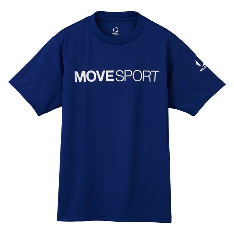 ※image photo ●特徴・デザインポイント：【チーム対応・数量限定】MOVESPORTロゴタイプ 半袖シャツ。 　●素材・着心地：吸汗速乾性に優れたソフトな風合いのメッシュ素材。 肌側の汗を表側に素早く拡散し、不快なベタつきを軽減。...