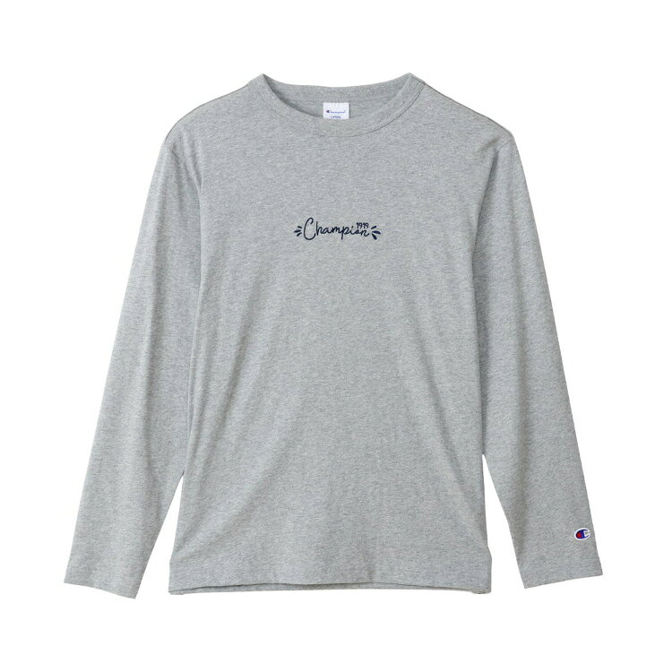 ※image photo ●環境に配慮して生産されたサステナブルなアメリカ綿を100％使用した、柔らかく肌触りの良い天竺素材のロングスリーブTシャツです。 Champion(R)（チャンピオン）ブランドの歴史の中で、多くのカレッジやチームの...