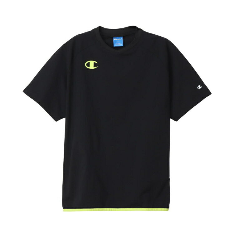 ※image photo ●吸汗速乾機能と動きやすいストレッチ性が特長の素材を使用したショートスリーブシャツです。 伸縮性や吸汗性が劣るとされた従来の布帛ピステのマイナス面を克服したオススメのアイテムです。 右胸にはCロゴを、背中には「CH...