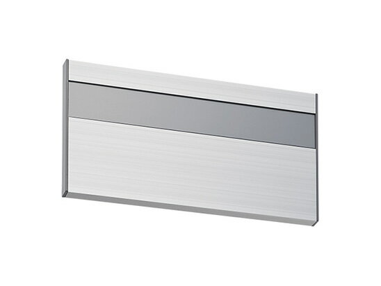 　※image photo 室名札 アルミニウム 【 特長 】 ●既存の室名札（KS-N2P-SG等）を外した際の壁汚れや取付跡を隠すことができるので、 リフォームにも最適な室名札です。 ●施工ピッチをW100とW150の2種類設けました。...