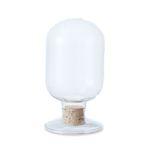 ※image photo 規格: φ6.5 H12.5 口径サイズ：φ2.5 耐熱ガラス 原産国:中国 品番:22592 備考: ・食品OK ****************** ・液体はコルクから染み出す可能性がございますので、液体を入れ...