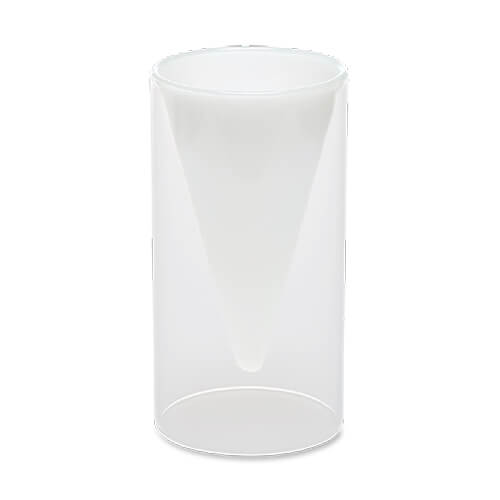 ※image photo 規格: φ 8 H 15(内部 H13) 口径サイズ：φ7.5 ガラス 容量：185cc 原産国:中国 品番:22649 備考: ・シンプルな個性が光るフラワーベース。 ・クリアの円柱の中にうっすらと個性的なフォル...