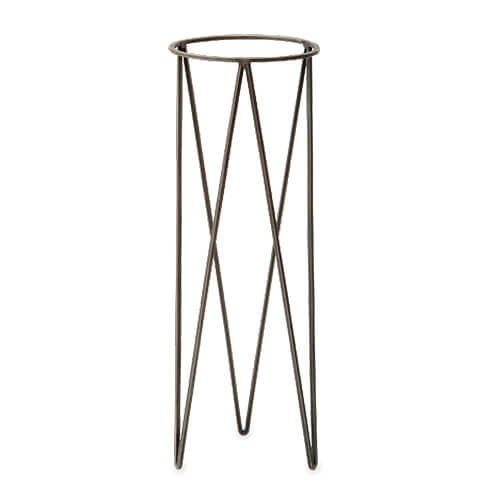 ※image photo 規格: W16.5 D16.5 H45 内寸：φ14.5 アイアン：W0.5 D0.5 アイアン 耐荷重量：約5kg 原産国:インド 品番:63598 備考: ・5号鉢推奨 ****************** ・...