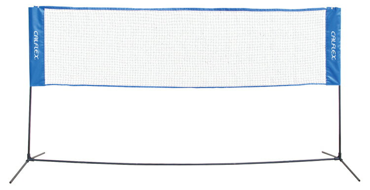 ※image photo ●高さ2段階調節式なのでテニス＆バドミントンの2通りの遊びが可能！フレームが1本で繋がっているので組立簡単！　組立時サイズ：幅約300cmx奥行約9.5cmx高さ約95cm（テニス用）、高さ約155cm（バドミント...