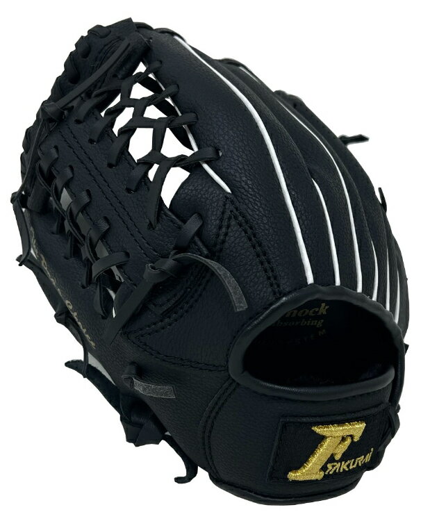 ※image photo ●前後左右に、強い打球・弱い打球。そんな打球処理は操作性が第一！ ●機能：『親指革命』 ●カラー：ブラック ●素材：捕球部：合成皮革　背面：合成皮革 サイズ：Jr-S 原産国： ※画像はイメージです。 ※パッケージ...