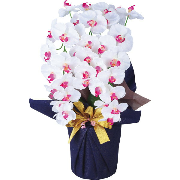 ※image photo 花の造形も、肉厚な葉も、生花に見劣りしない大輪の3本立ち胡蝶蘭。 エアコンの風量や窓からの光量なども気遣う必要がなく、水やりなど生花のようなお世話は不要。 誰でも気軽に胡蝶蘭の美しさをお楽しみいただけます。 注意事...