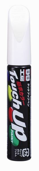 　※image photo タッチアップペン M-28 マツダ A3D ピュアホワイト ボデーの小さなキズ・ハガレの補修に便利な筆付きカーペイント。 注）新車基準カラーを元に調色されているため、経年で変退色した塗装に使用した場合や、 塗装の...