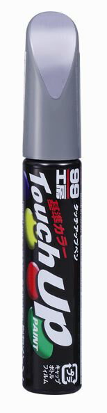 　※image photo タッチアップペン T-63 トヨタ 1D4 シルバーM ボデーの小さなキズ・ハガレの補修に便利な筆付きカーペイント。 注）新車基準カラーを元に調色されているため、経年で変退色した塗装に使用した場合や、 塗装の仕方...