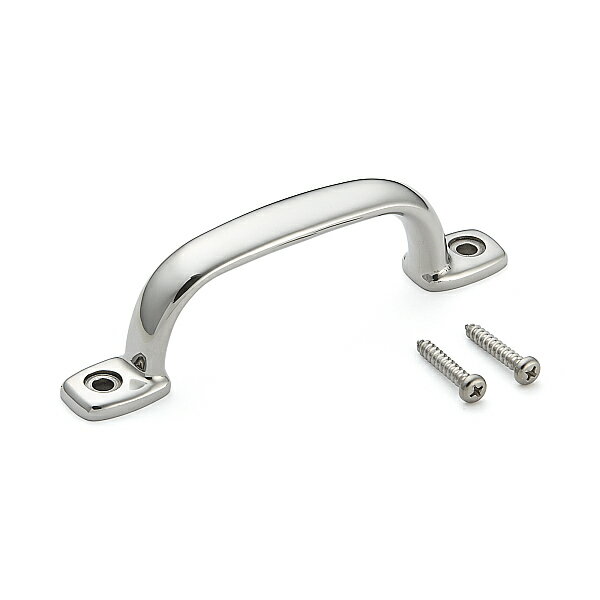 ※image photo チタン合金製 ステンレス鋼製 ハンドル 2LC型 握りやすい太さ、形状のハンドルです。 チタン合金製は、非磁性体のチタンを使用しています。 【注 意】 チタン合金製ハンドルに取付ねじは付属していません。 小ねじを使...