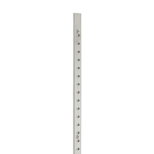 ※image photo ステンレス鋼製 棚柱 SP型 保護テープ付 棚板の高さ調整が15mmピッチで行え、目安となる数字を刻印しているため高さ調整が簡単です。 現場での手間が省けゴミが出ない保護テープなしの仕様があります。 【別売品】 棚...