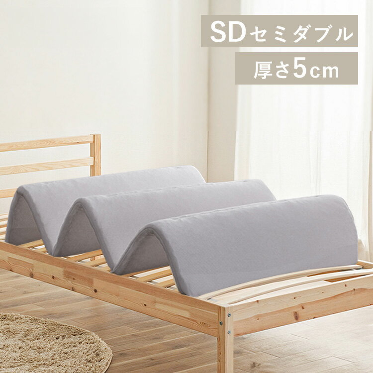 こちらのページはSDサイズです 未だ味わったことのない理想の眠りへ。【腰サポートタイプ】エアリーマットレス&reg;＜セミダブル＞厚さ約5cm※「エアリー」「Airy」「エアリーマットレス」はアイリスオーヤマ株式会社の登録商標です未使用時は...